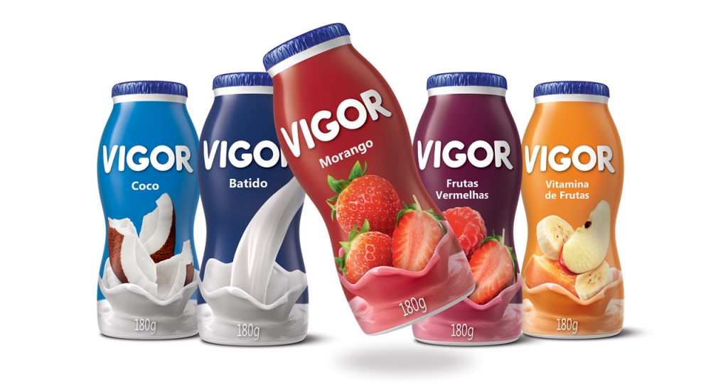 Lançamento da linha de Iogurtes Vigor - M Design