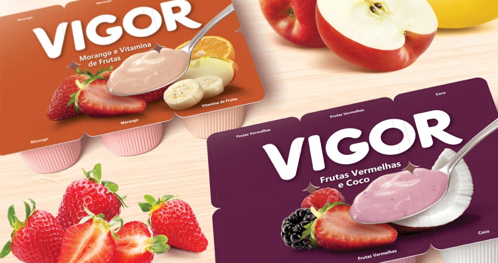 Lançamento da linha de Iogurtes Vigor - M Design